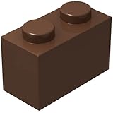 Amazon.com: Classic Brick Block Bulk, Brick Brown 1x4, Building Bricks ...