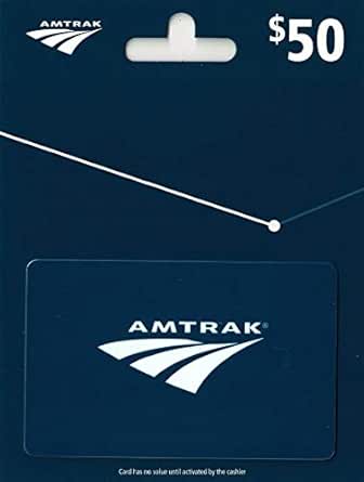 Amazon.com: Amtrak Gift Card $50: Gift Cards