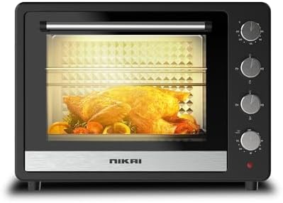 Nikai 65L Electric Oven, 2200W, Adjustable Temperature, 4 Stages ...