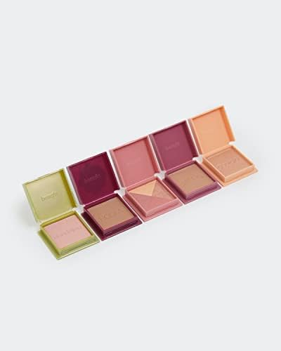 Benefit Cheektopia Set 4 TRAVEL-SIZE MINI blushes & 1 matte bronzer ...