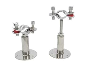 Stainless Steel Wall Mount Ceiling Mount Pipe Support, Adjustable ...