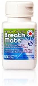 Breathmate Breath Freshener Gel Capsules 50 Capsules: Amazon.ca: Health ...