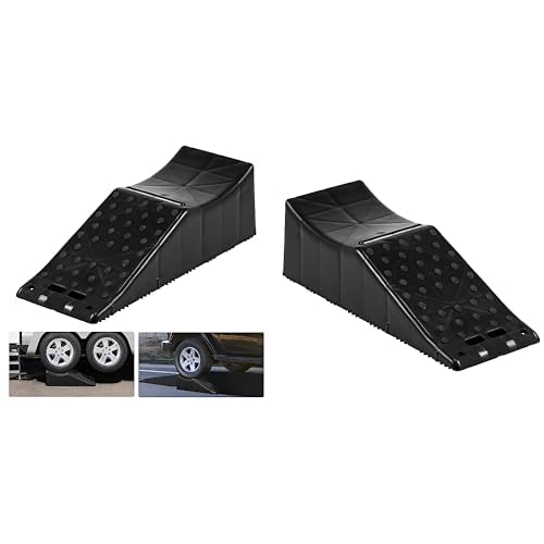 VEVOR Car Service Ramp, 2 pcs 20000 lbs/10 ton Loading Capacity, 5.5 ...