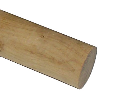Rundstab / Rundholz Eiche 35 mm (+-1mm) gedrechselt / verschiedene ...