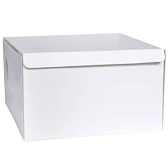 Amazon.com: 14x14x6 White Cake Box, 12 ct : Home & Kitchen
