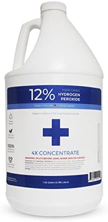 Food Grade Hydrogen Peroxide - Super Oxygenated Pure H202 (1 Gallon ...