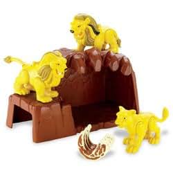 Amazon.com: Fisher-Price Imaginext Adventures Lion: Toys & Games