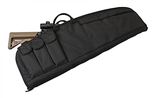 Uncle Mike's Law Enforcement 43-Inch Tactical Rifle Case with Five ...