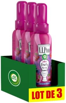 Air Wick Spray V.I. Pin Up Poo Anti Odour Fruity Fragrance 55ml – Pack ...