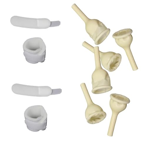 50 Rubber Urinal Bag Male External Catheter Single use 50 Count Comes ...