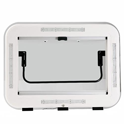 RV Skylight Lighting RV Roof Vent Window Hatch With LED Light, Camper ...