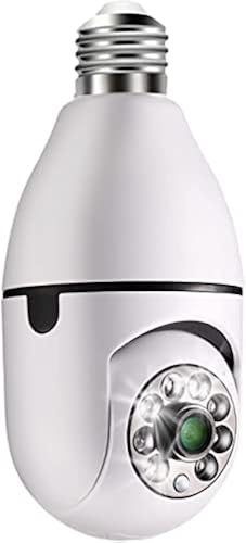 Wireless Light Bulb Camera Security Dome Camera 1080P WiFi Home ...