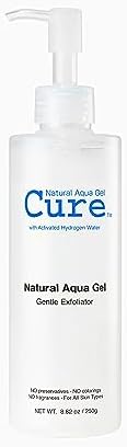 Toyo - Cure Aqua Gel Gentle Exfoliator - Facial/Full-body Peeling Gel, Water-based Exfoliator ...