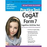 Practice Test for the CogAT?Form 7 Level 10 (Grade 3*) Practice Test 1 ...