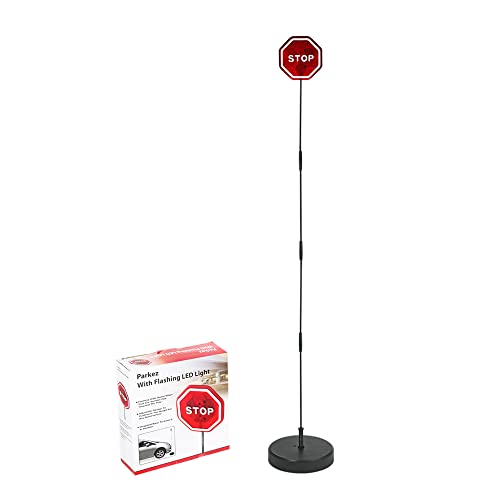 Reswish LED Light Parking Stop Sign,Smart Parking LED Garage Flashing ...