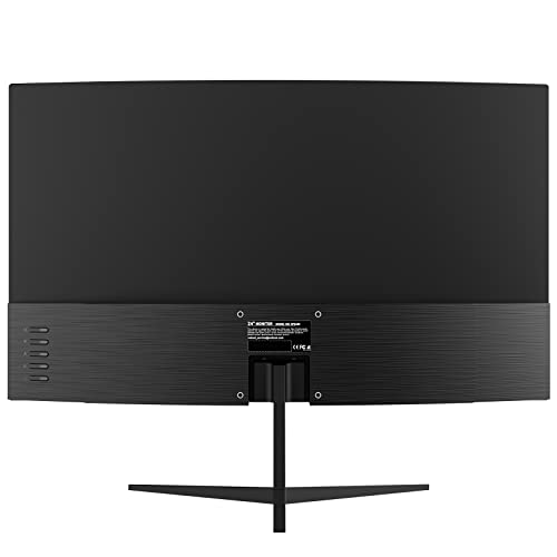 Gawfolk 24” Curved Monitor 75Hz Full HD 1080P, Gaming Display with HDMI ...