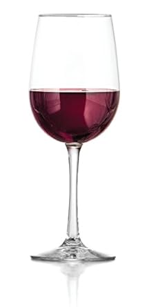 Amazon.com: Libbey Glassware 7510 Vina Tall Wine Glass, 16 oz. (Pack of ...