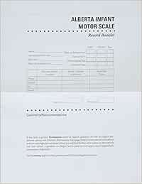Alberta Infant Motor Scale Score Sheets (AIMS): Package of 50 Score ...