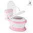 Baby Bug Potty Pink Beige - with toilet roll holder: Kids Kit: Amazon ...
