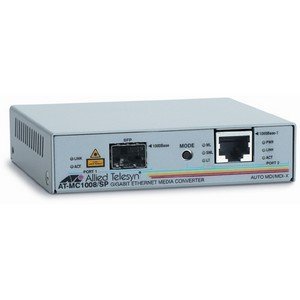 Amazon.com: Allied Telesis AT-MC1008/SP Gigabit Ethernet Media Converter. 1000MB/S ETHERNET TO ...