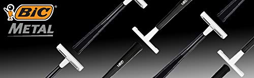 BIC Bic metal men's disposable shaving razors, single blade, 30 count ...