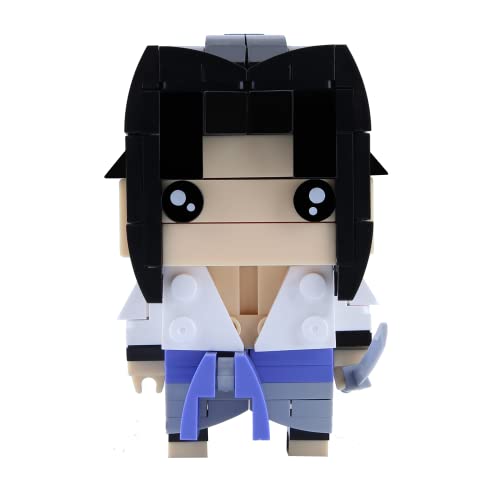 Ninja Mini Anime Block Figure, Sasuke Cute Character Model, 3D Puzzle ...