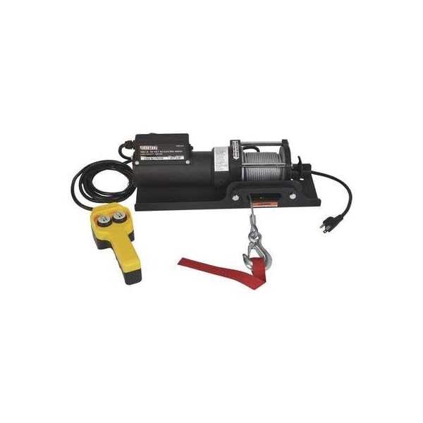 Ironton 120 Volt AC Powered Electric Utility Winch - 1,500-Lb. Capacity ...