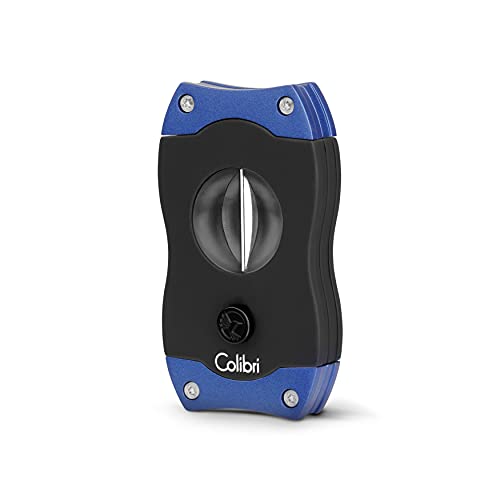 Colibri V-Cut Cigar Cutter - V-Shaped Stainless Steel Blade with Spring ...