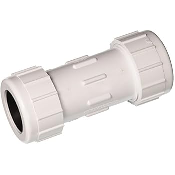 NDS CPC-1000 1-Inch Compression PVC Compression Coupling, Gray - Pipe Fittings - Amazon.com