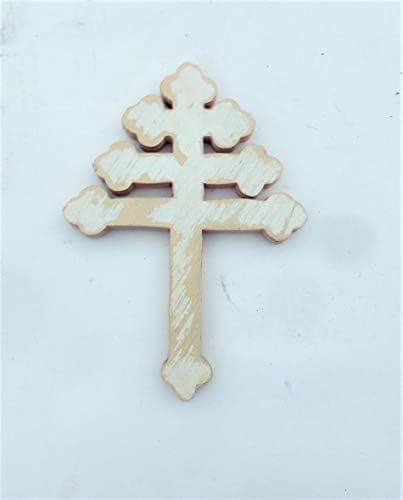 Amazon.com: Maronite Cross, Lebanese Cross, Wood Wall Cross : Handmade ...