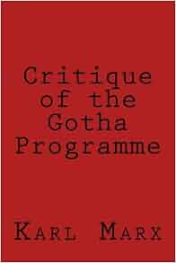 Critique of the Gotha Programme: Karl Marx, Taylor Anderson ...
