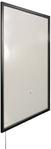 Amazon.com: Displays2go Slim LED Light Box with Snap Open Edging, Wall ...