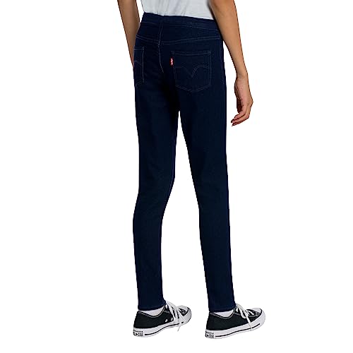 %28+%29+GIRLS+SIZE+8+LEVI%27S+PULL-ON+SUPER+SKINNY+BLUE+JEAN+DENIM ...