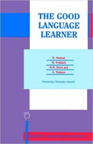 Amazon.com: The Good Language Learner (Modern Languages in Practice ...