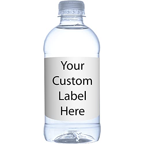 Alexa Springs Custom Labeled Bottled Water, Natural Spring Water, 12 oz ...