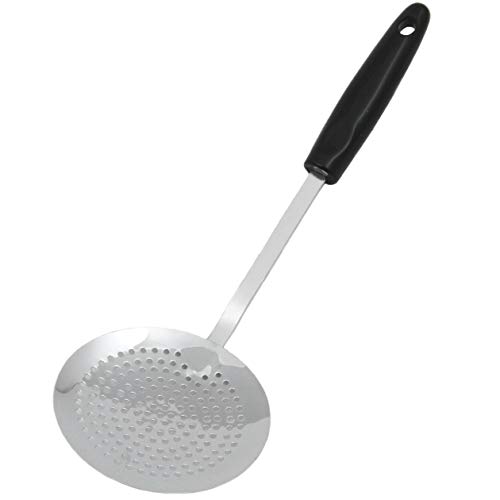 Chef Craft 12950 Select Stainless Steel Sturdy Skimmer, 13.25", Black ...