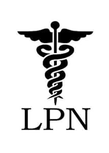 Amazon.com: LPN Licensed practical Nurse Vinyl Decal Sticker (Black ...