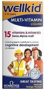 Amazon.com: Wellkid by Vitabiotics Multi-Vitamin Liquid 150ml : Health ...