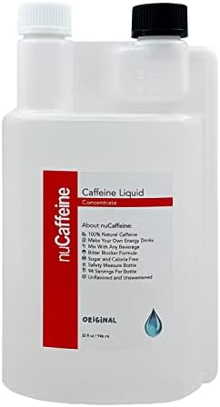 nuCaffeine – Caffeine Liquid 32 oz | Make Your own Energy Drinks ...