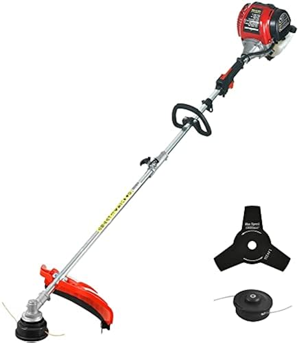 PowerSmart String Trimmer & Edger, 2 Stroke Weed Wacker with Straight ...