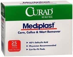 Mediplast 40% Salicylic Acid Plaster, 2x3 by Medline: Amazon.ca: Beauty