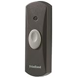 Friedland Evo Wireless Slimline White Bell Push D512: Amazon.co.uk: DIY ...