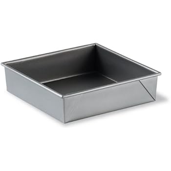 Amazon.com: Cake Pan, Square, 8x8: Roasting Pans: Kitchen & Dining
