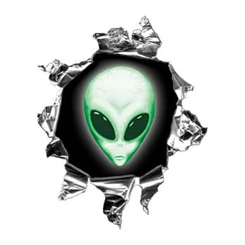 Amazon.com: Alien Biohazard Symbol - Vinyl Decal Sticker - 6" x 5.75 ...