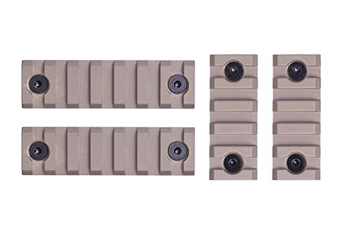 Monstrum Tactical Aluminum M-LOK Picatinny Rail Pack | Includes Two 2 ...