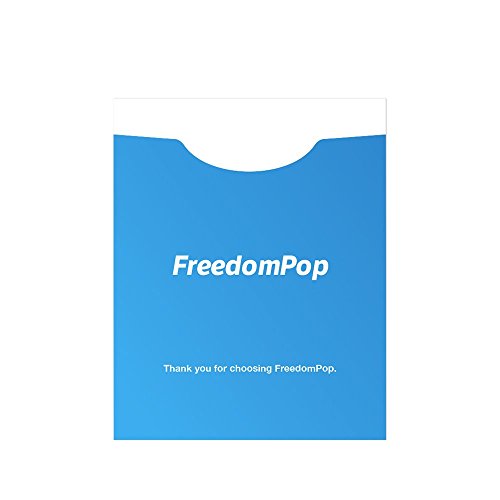 FreedomPop LTE SIM Kit - 3-In-1 - Voice/Data Bundle Prepaid Carrier ...