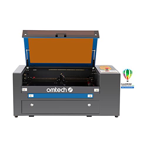 OMTech 50W CO2 Laser Engraver Cutter Machine with CorelDraw 2020 for ...