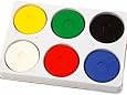 6 Watercolour Paint Blocks & Palette for Kids Arts: Amazon.co.uk: Toys ...