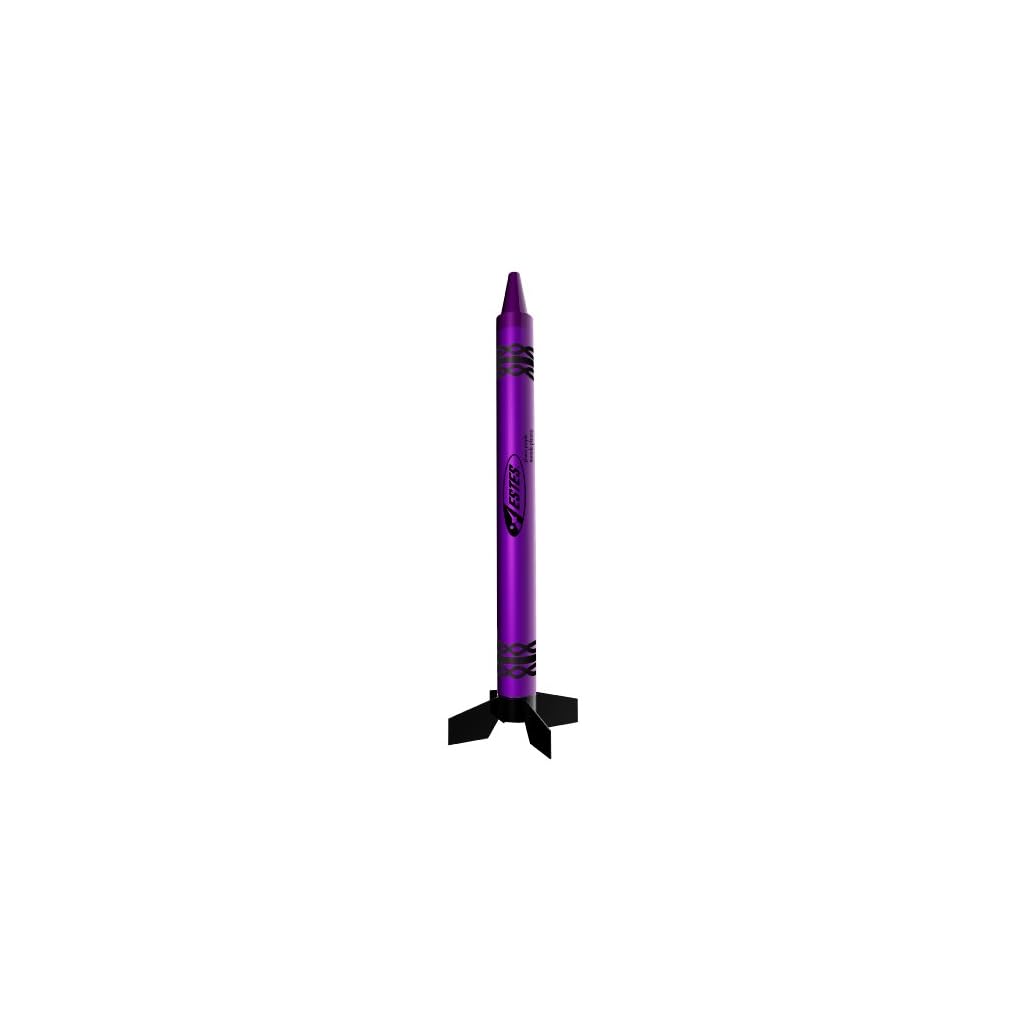 Estes Planet Purple Crayon Rocket Model Rocket Kit - MaximoRC.com