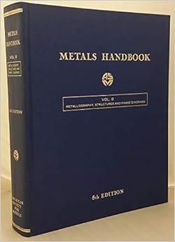 Metals Handbook, Volume 8: Metallography, Structures and Phase Diagrams ...